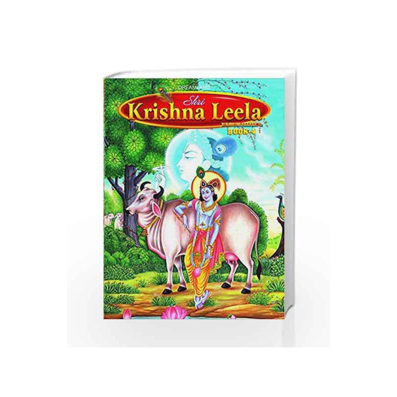 Sri Krishna Leela- Set of 4 Pictorial – HINDU SAHITYA KENDRA (HSK) - HINDU BOOK SHOP