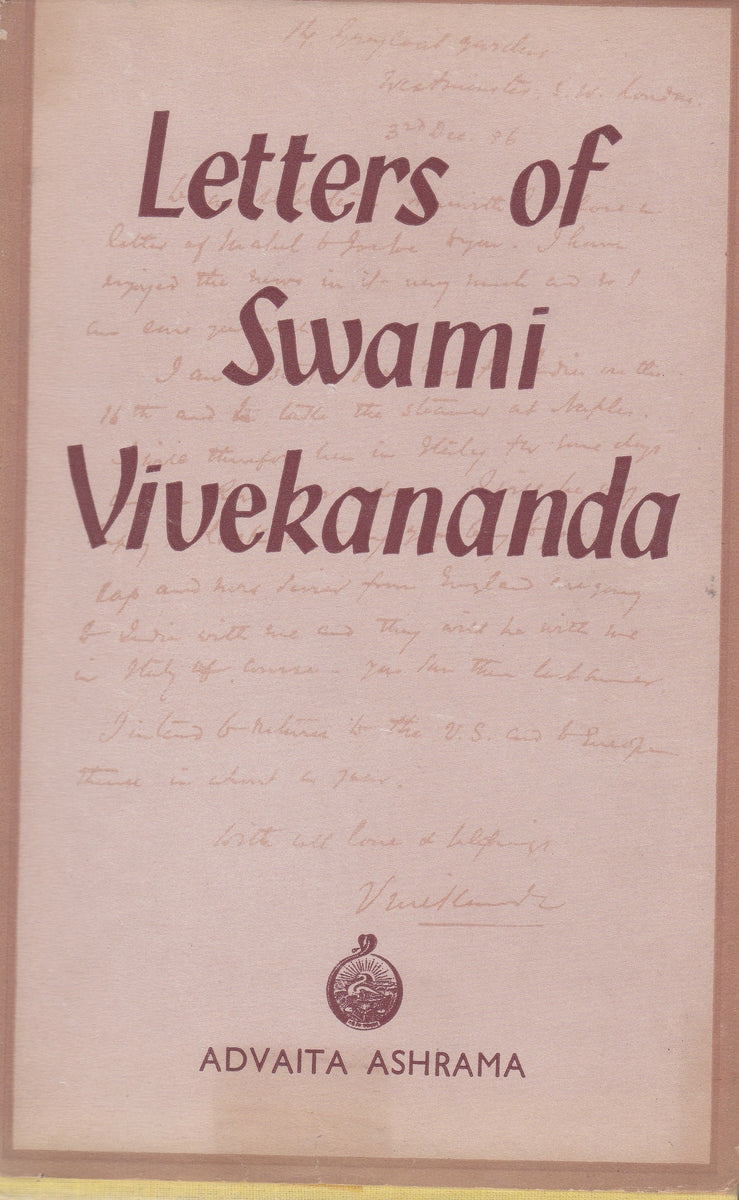 Letters of Swami Vivekananda – HINDU SAHITYA KENDRA (HSK) - HINDU BOOK SHOP